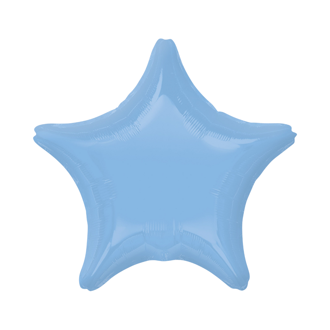 18" Pastel Blue Star Flat Balloon | Available Today | Pittsburgh