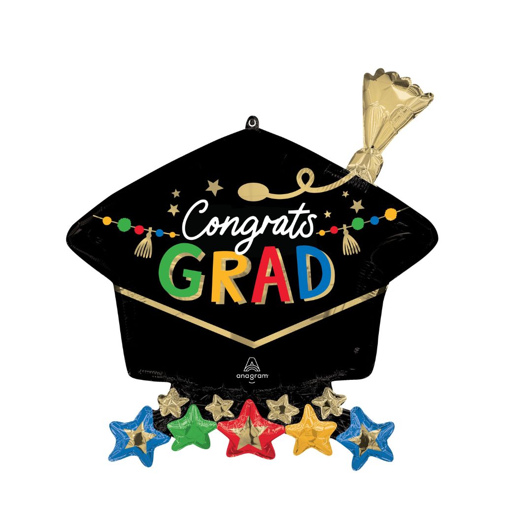 Grad Party Grad Cap Balloon | Available Today | Pittsburgh