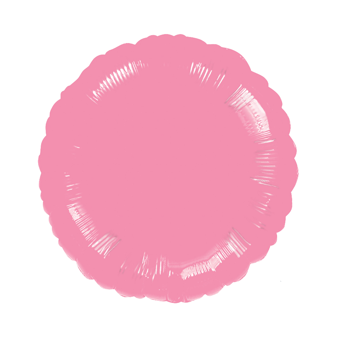 Metallic Pink Circle Balloon
